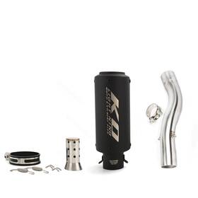 KO LIGHTNING HPMPPI020-A Slip Exhaust Pipe Muffler Silencer